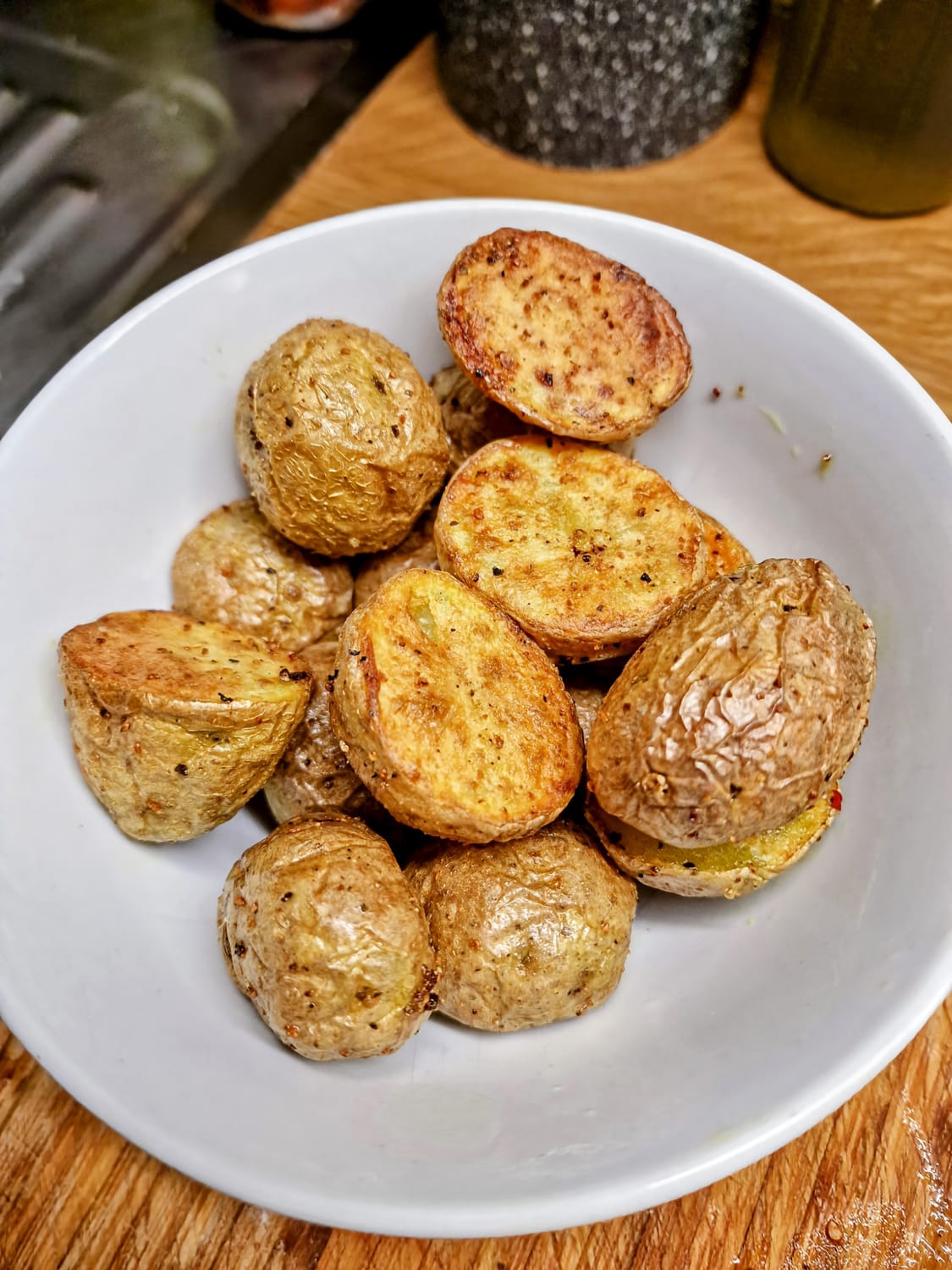 Τραγανές πατάτες baby - Συνταγές για Air Fryer